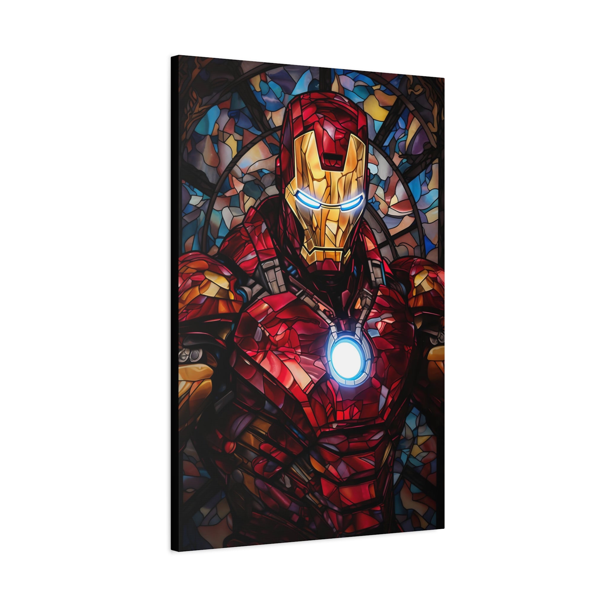 Stained Glass Tony - Canvas – The Art of Rich Jansson